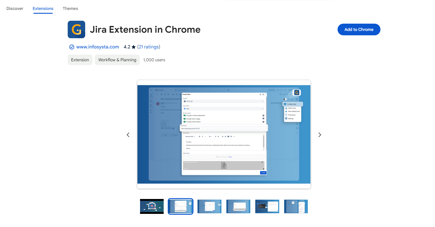 Jira Extension in Chrome - Jira Extension in Chrome - Infosysta Confluence