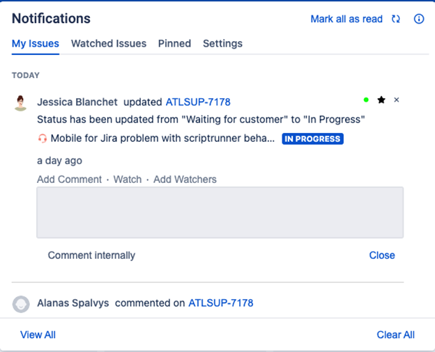 User Guide - In-APP & Desktop Notifications for Jira - Atlassian Products Documentation ...
